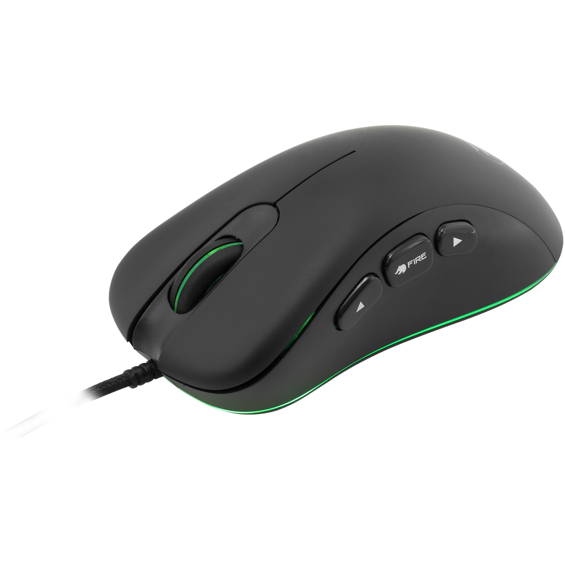 Mouse Gaming cu fir White Shark AIKUCHI, 7.200 DPI, 1.000Hz, 30G ...