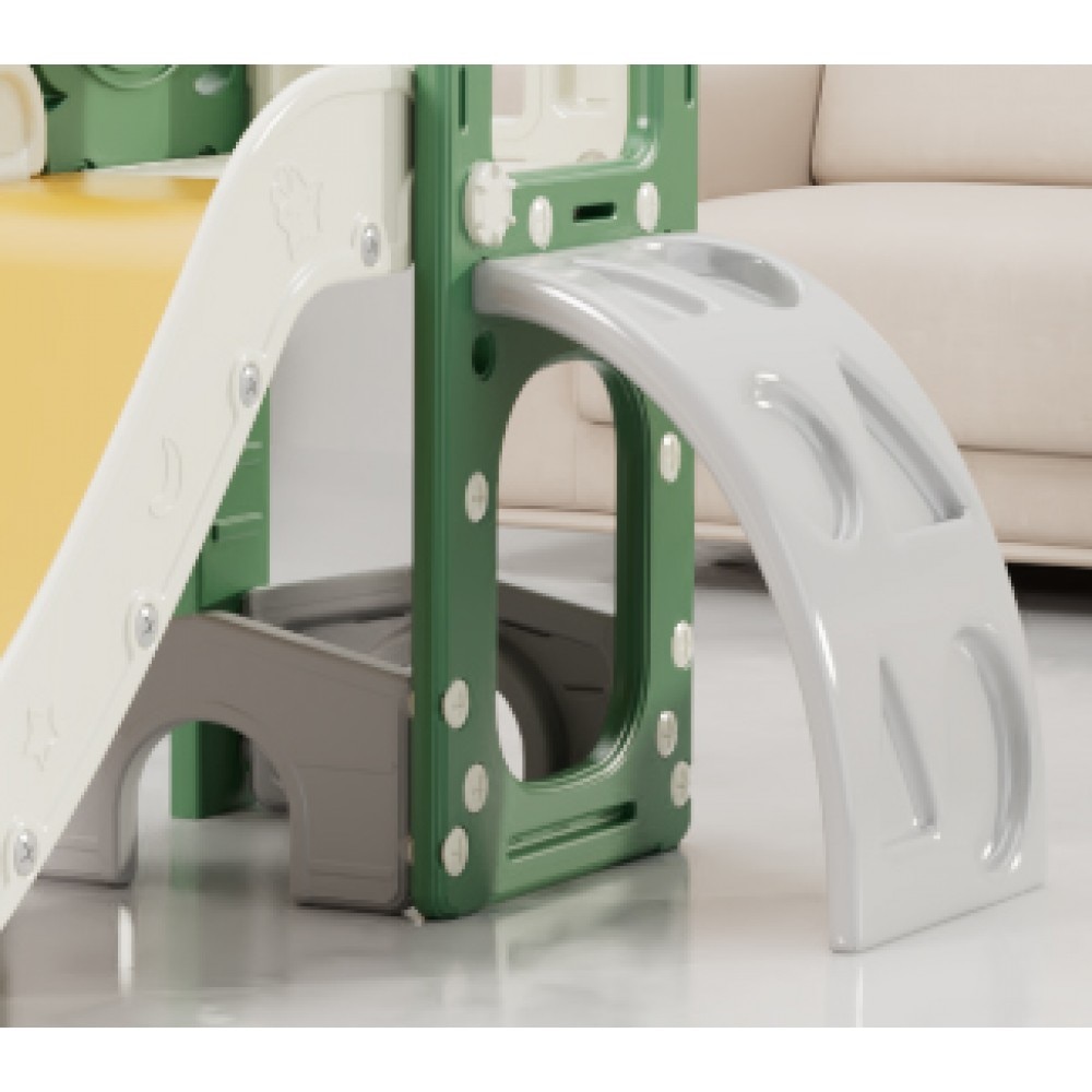 Tobogan copii, Plastic, Cu model, 175 cm, Multicolor - eMAG.ro