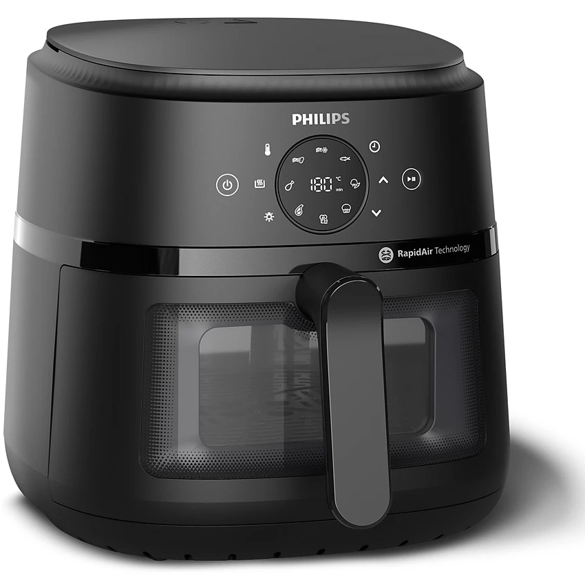 Philips Airfryer 2000 NA230/00 Forró légkeveréses sütő, Compact Digital ...