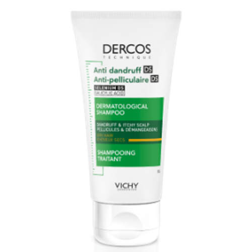Sampon anti-matreata Vichy Dercos pentru par normal/gras, 50 ml - eMAG.ro
