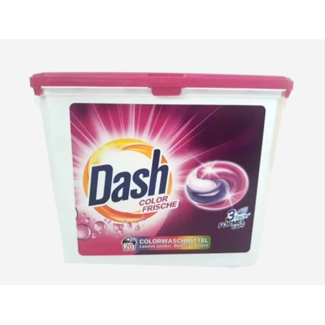 Detergent capsule pentru rufe colorate, Dash Color Frische 3 in 1 ...
