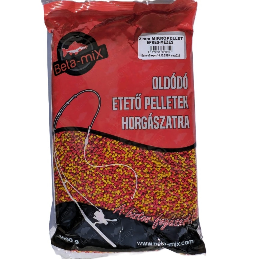 Pelete 2mm, Beta-Mix, Capsuna-Miere, 1kg - eMAG.ro
