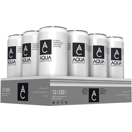 Apa Minerala Carbogazoasa Doza 12 x 0.33 L, Carpatica SGR - eMAG.ro