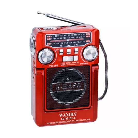 Radio Rotosonic XB-821 cu panou solar, WI-FI, MP3, TUNER AM/FM/SW, lanterna, portabil cu ...