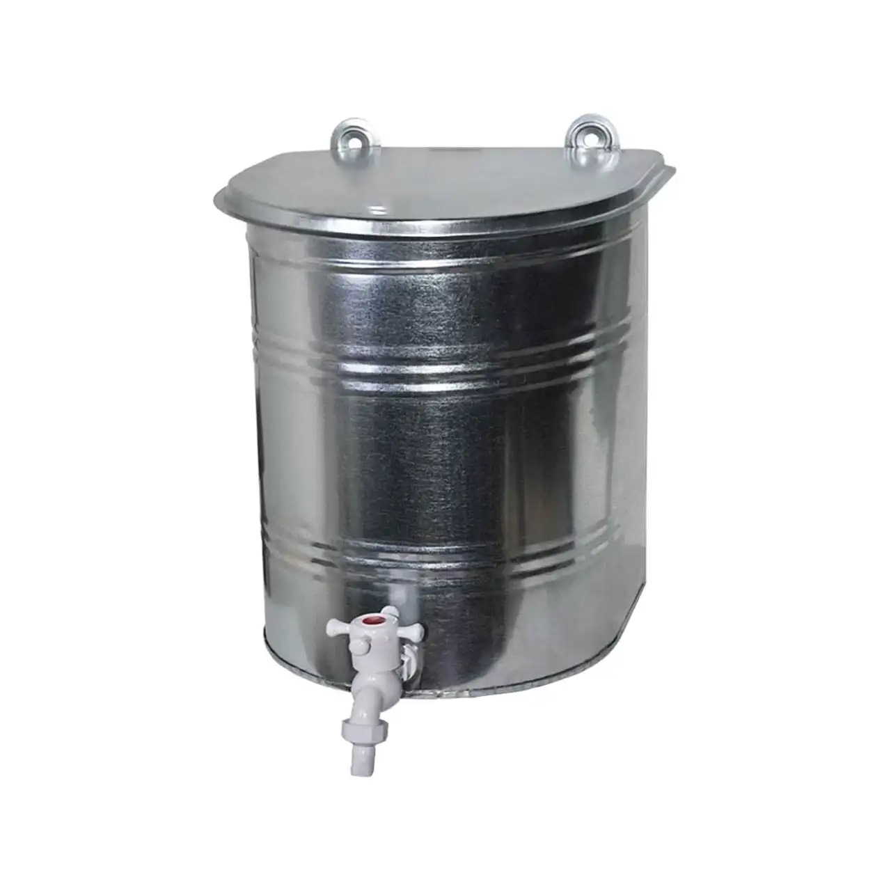 Bazin metalic pentru apa, cu robinet, 10L - eMAG.ro