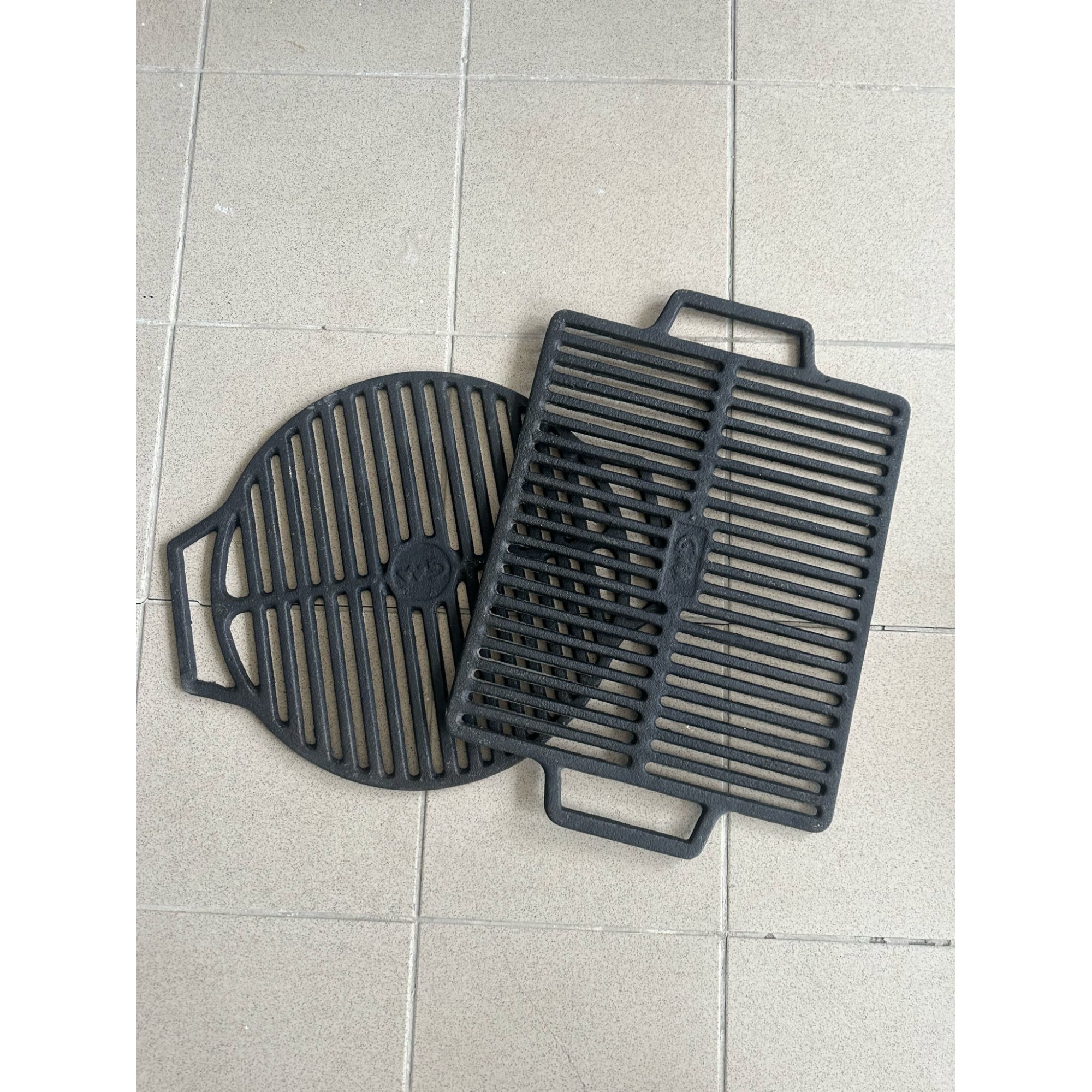 Gratar grill fonta rotund 43 cm - eMAG.ro