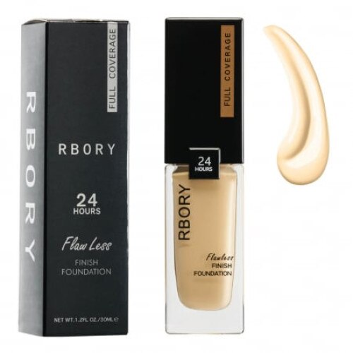 Fond de ten Full Coverage 24H, Flawless Finish Foundation, RBORY, 02 ...
