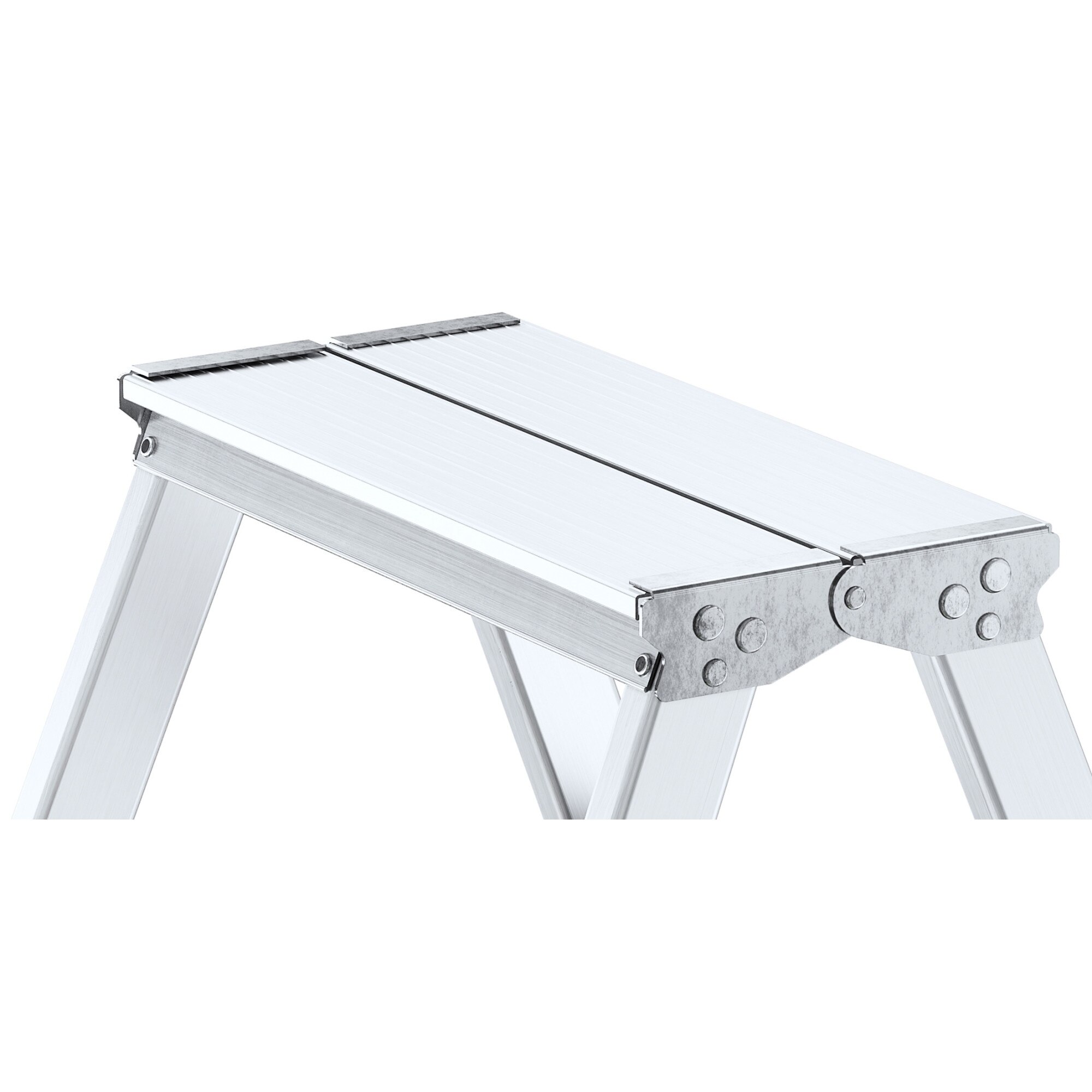 Scara pliabila din aluminiu, Baulich, Home, 2 tronsoane, 5 trepte, max ...