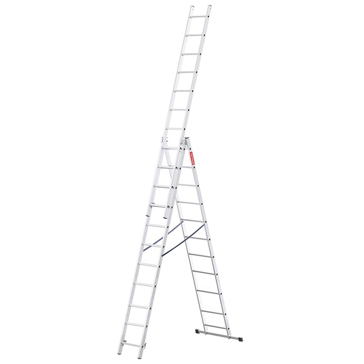 Scara multifunctionala pliabila din aluminiu, Baulich, Home, 3 ...