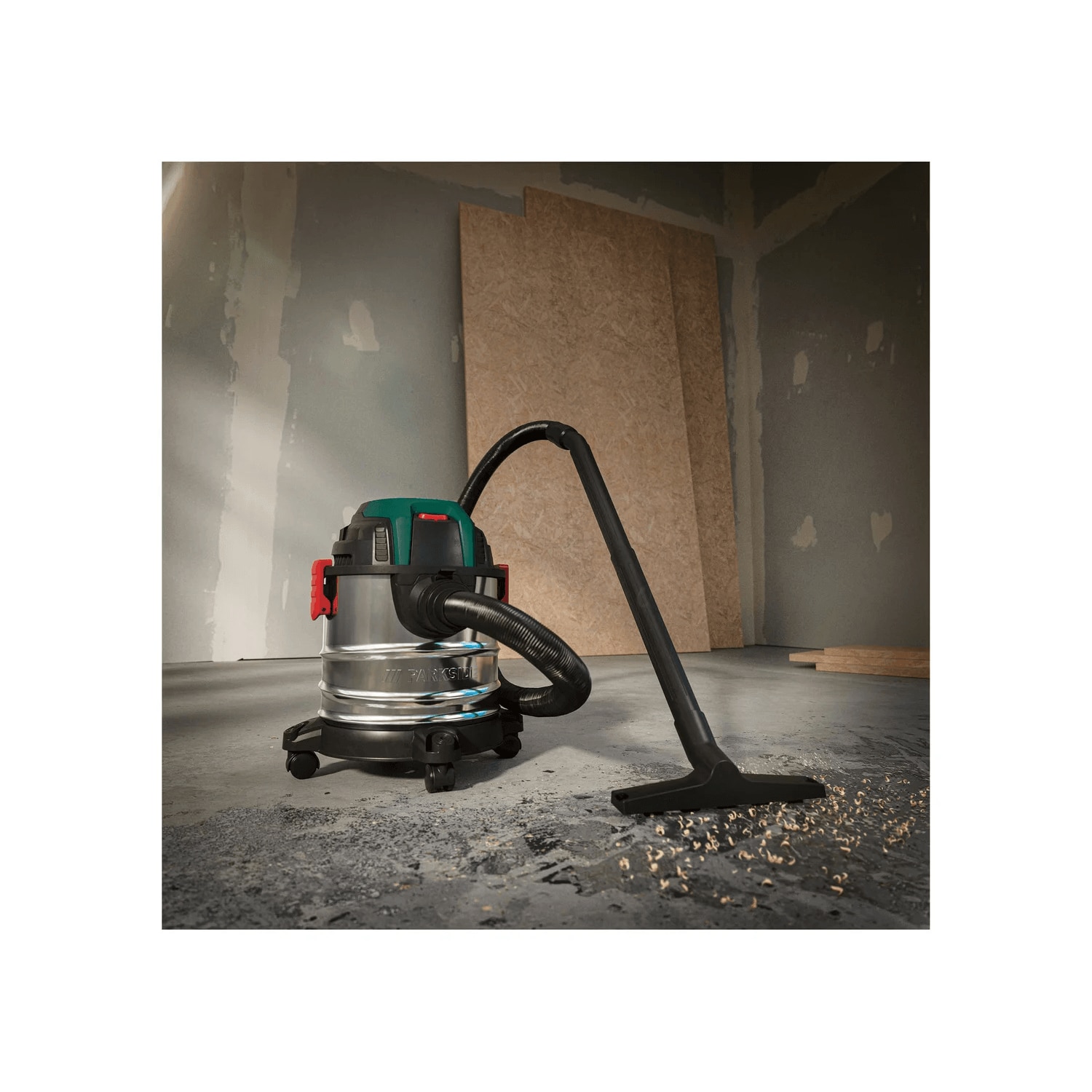 Aspirator Umed/Uscat Parkside PWD 12 B1, 1200W, 12l, Functie Blower ...