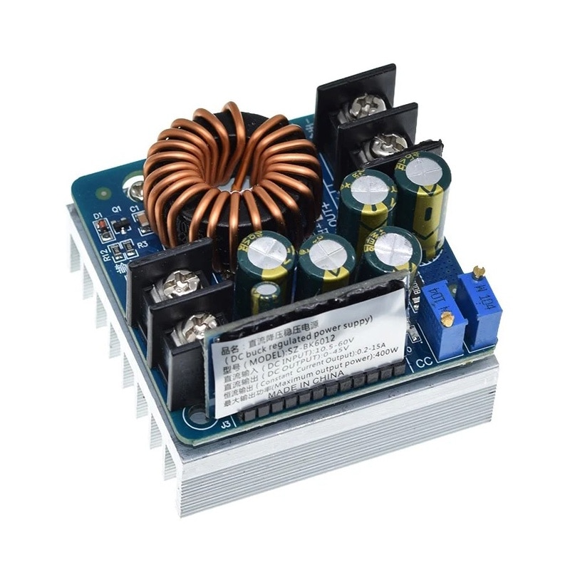 Convertor coborator de tensiune step-down de la 10.5-60V la 0-45V, eficienta 97% - eMAG.ro