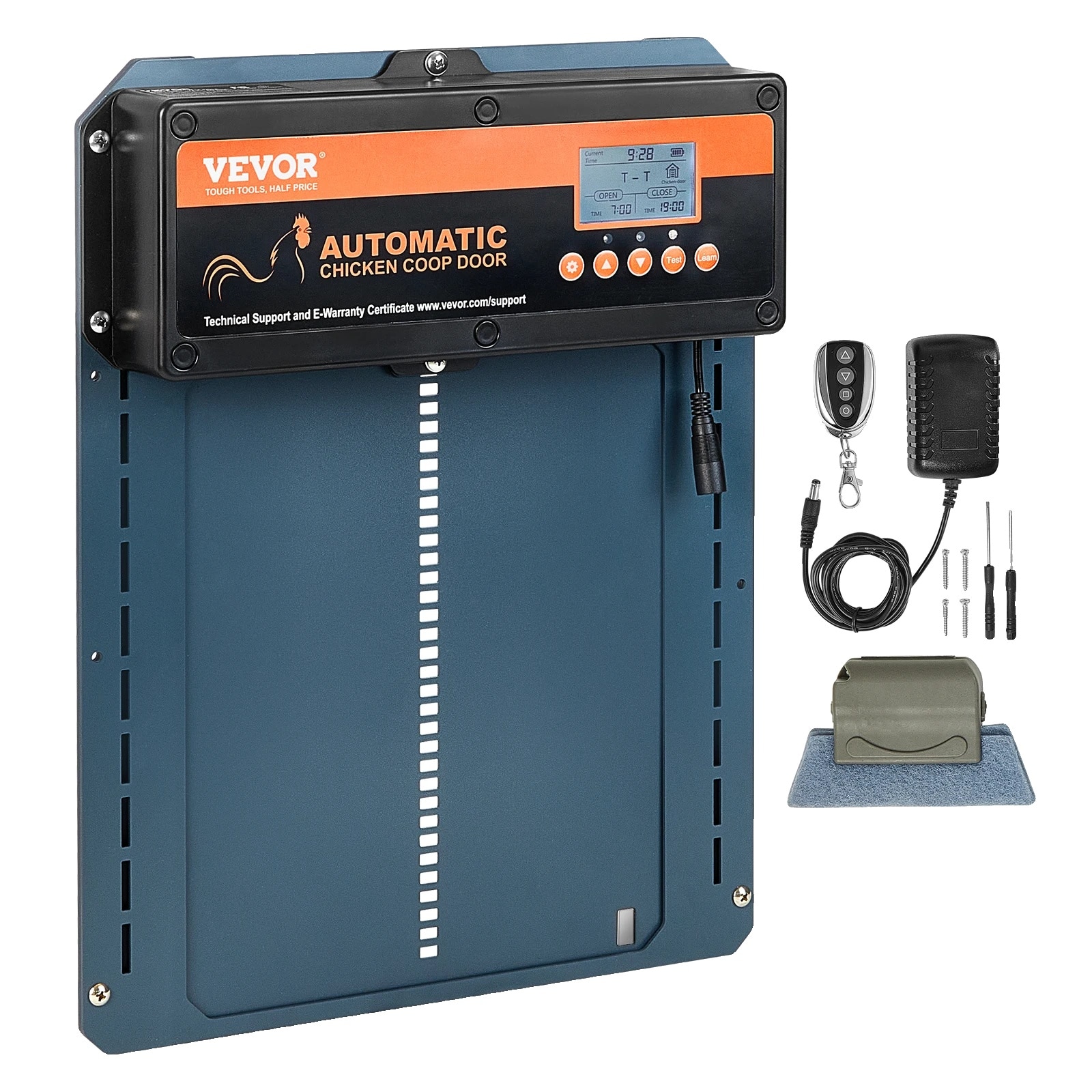 Usa automata pentru cotet pui, Senzor lumina, Control la distanta, Anti ...