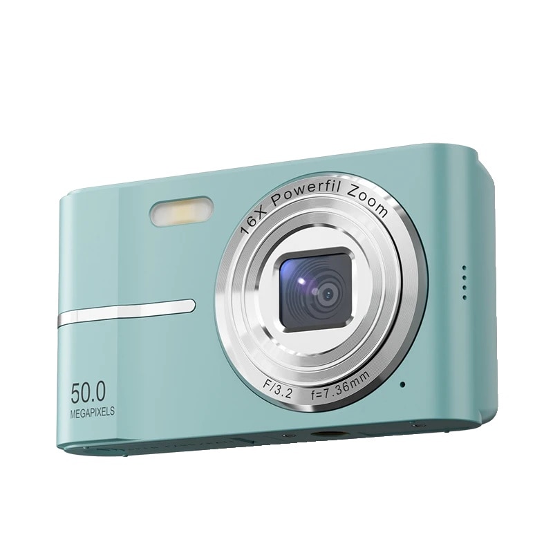 Aparat foto compact, Zoom 16x, Efecte multiple, Verde - eMAG.ro