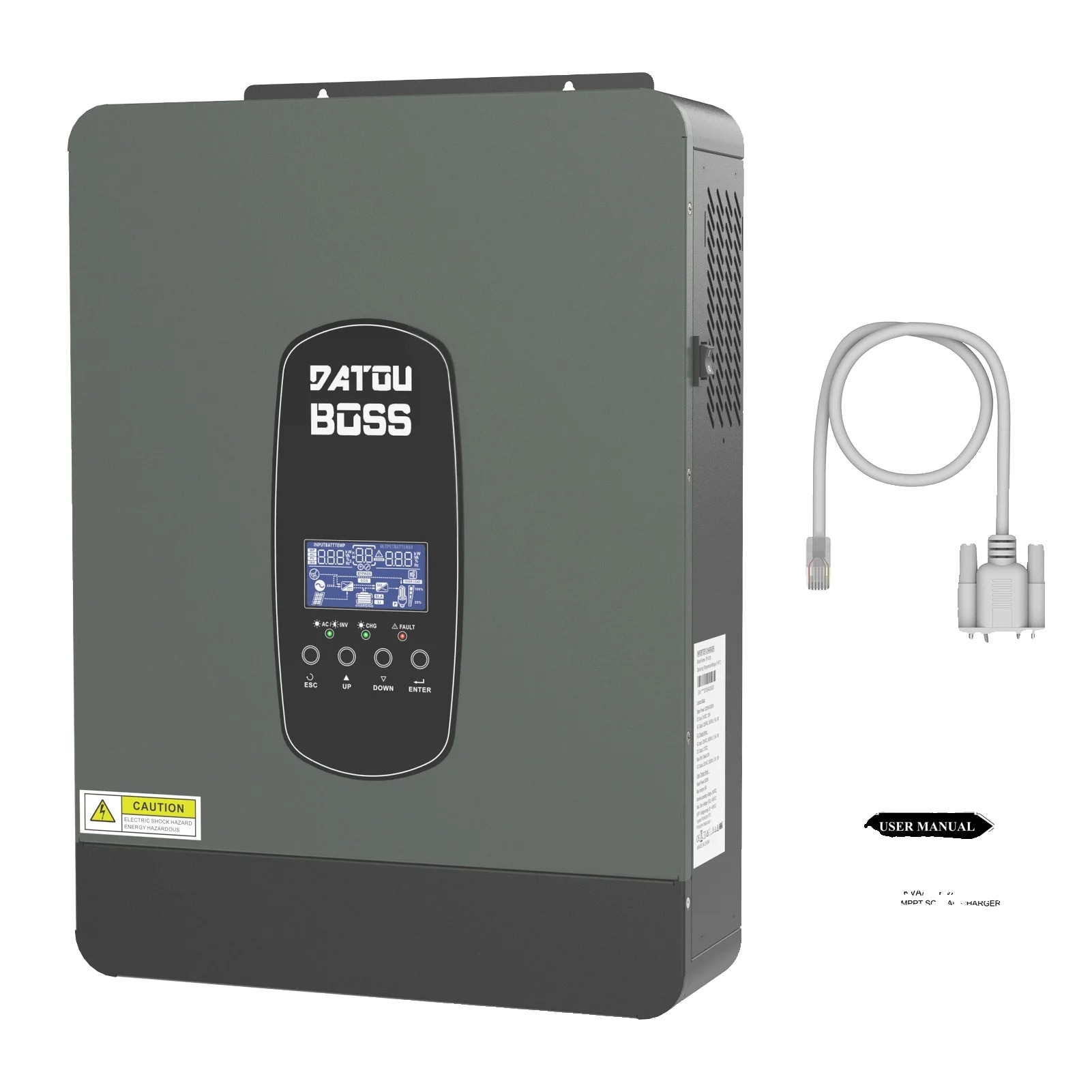 Invertor solar hibrid, SP-3000W, 3000W, 12V, 220-240V - eMAG.ro