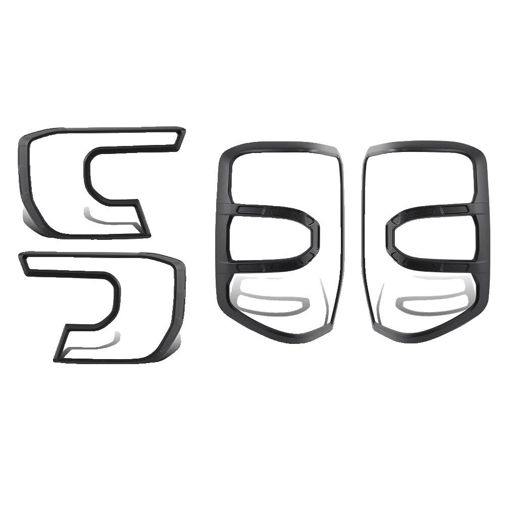 Set protectie capota si lumini, compatibil Ford Ranger Raptor 2023-2024 ...