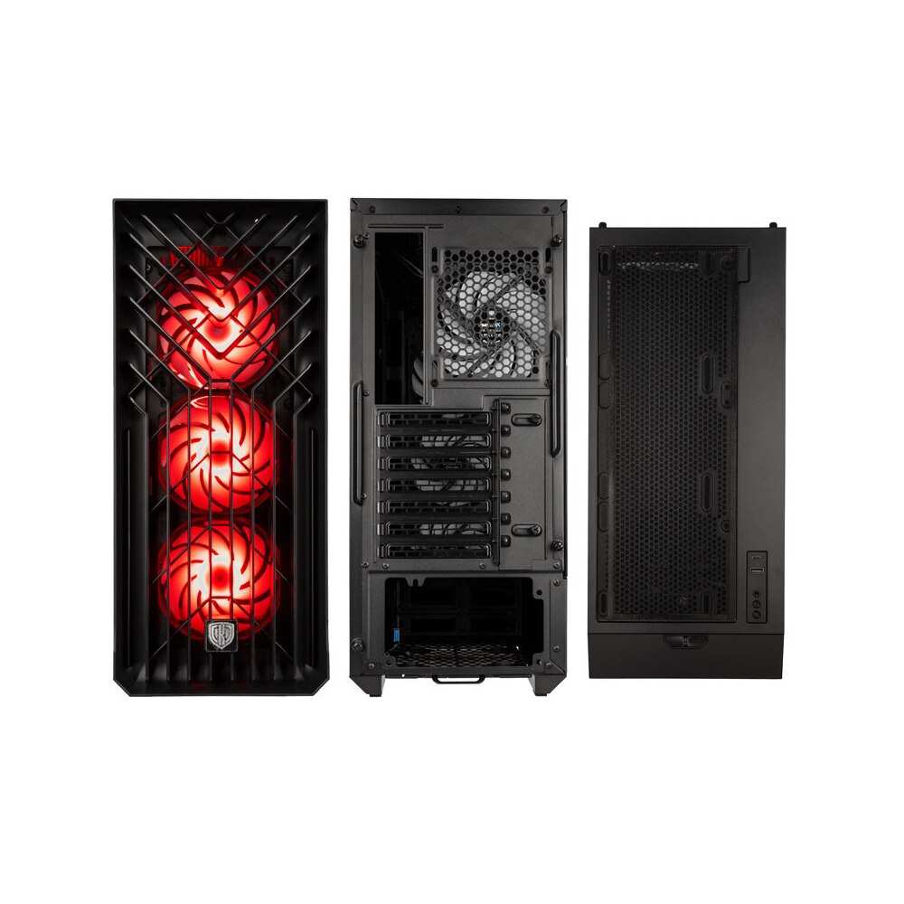 Кутия Kolink Unity Cascade ARGB Mid-Tower, Black - eMAG.bg