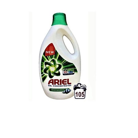 Detergent de rufe, Ariel, lichid Gel Concentrated Mountain Spring, 120 ...