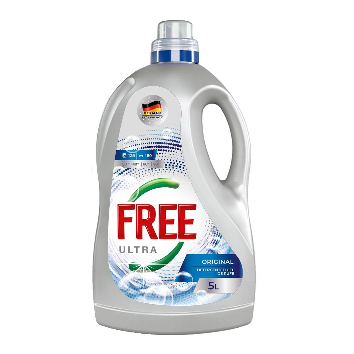 Detergent De Rufe Ultra Free Original 5l - eMAG.ro