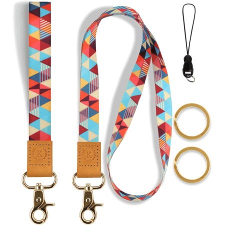 Set 2 Snururi pentru telefon, insigna de identitate, suport card ...