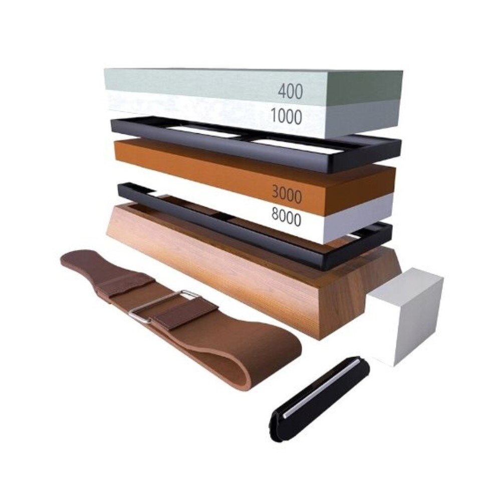 Késélező kőkészlet, szemcse 400/1000 és 3000/8000 - eMAG.hu