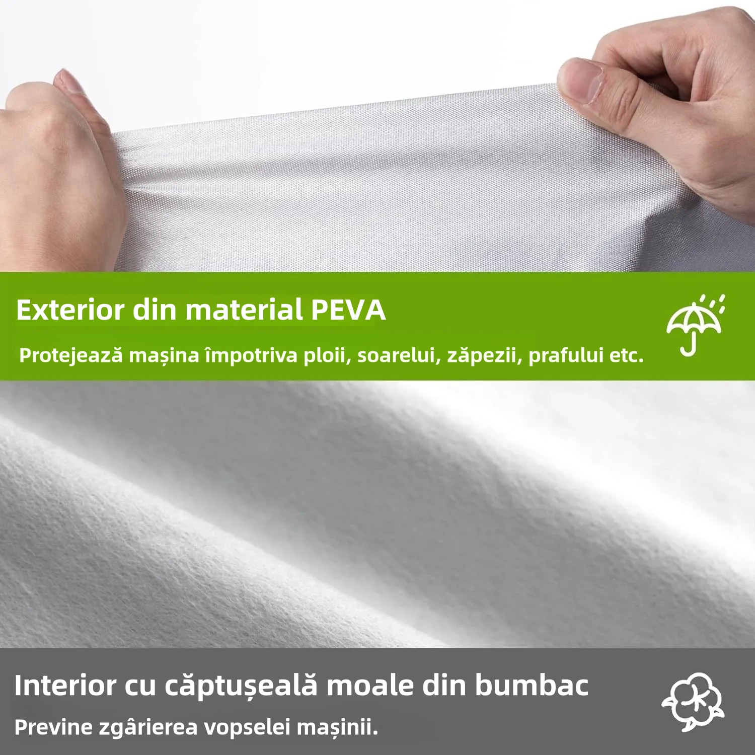 Husa Auto Completa Impermeabila, Protectie UV, Anti-Praf, Anti-Ploaie ...