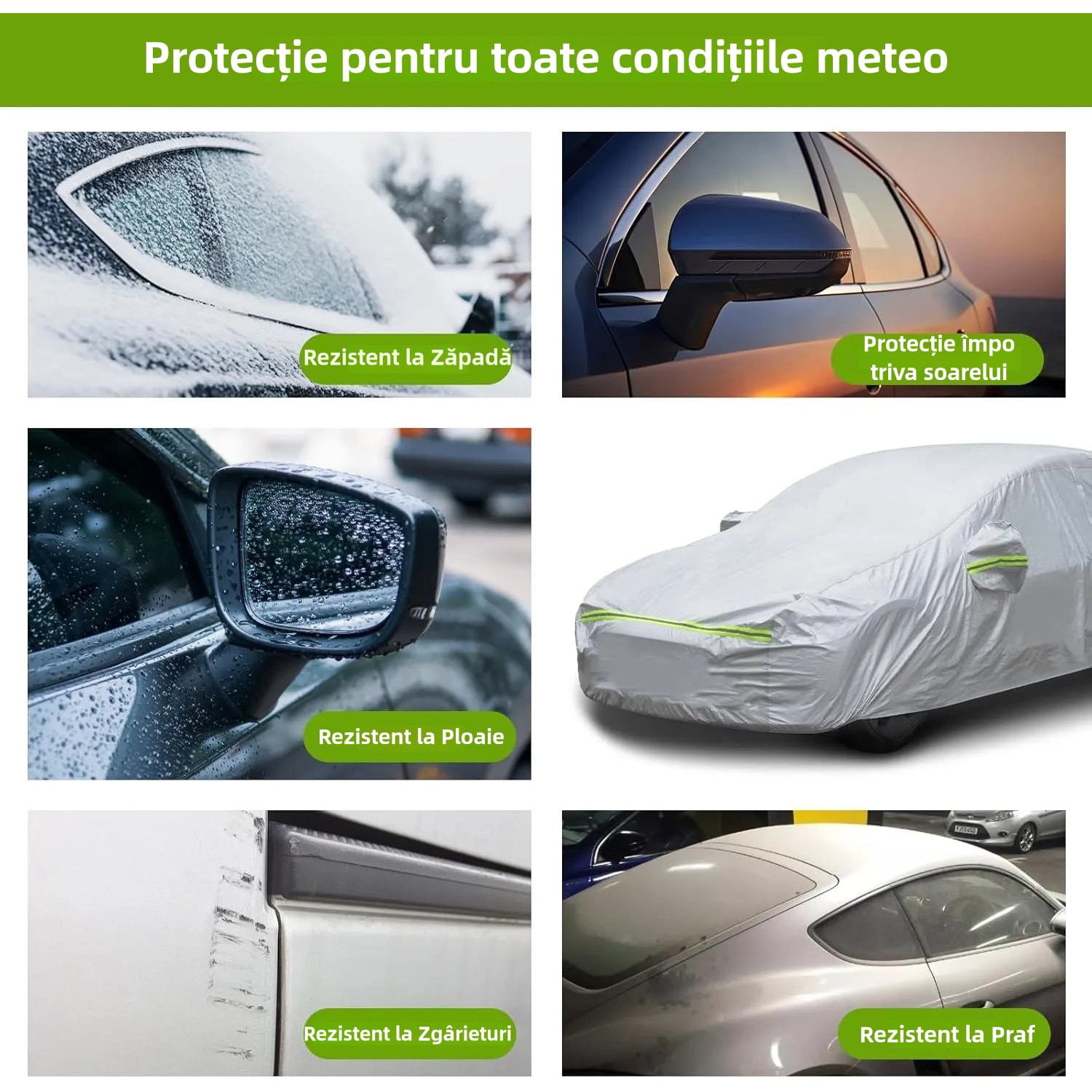 Husa Auto Completa Impermeabila, Protectie UV, Anti-Praf, Anti-Ploaie ...
