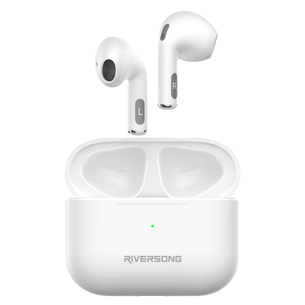 Casti Wireless Bluetooth Riversong Air Mini Pro Earbud Alb - eMAG.ro