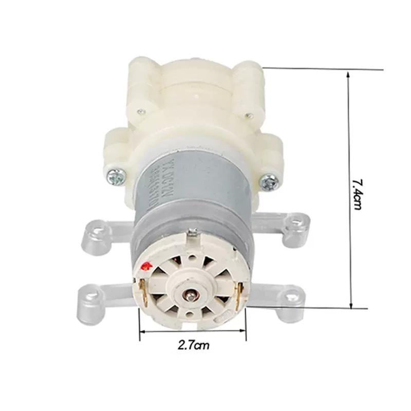 Pompa de apa R365 cu motor DC 12V pentru acvariu - eMAG.ro