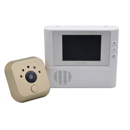 Vizor cu camera video, ecran LCD 2.8” si functie sonerie - eMAG.ro