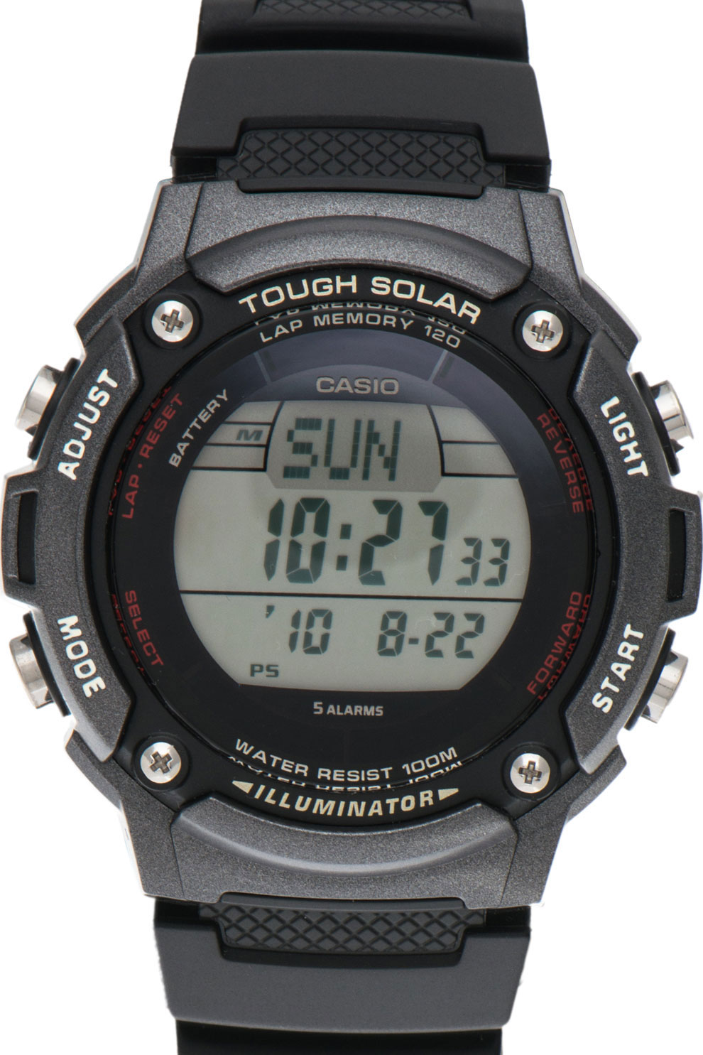 Casio, Ceas cronograf digital Challenge, Negru - eMAG.ro