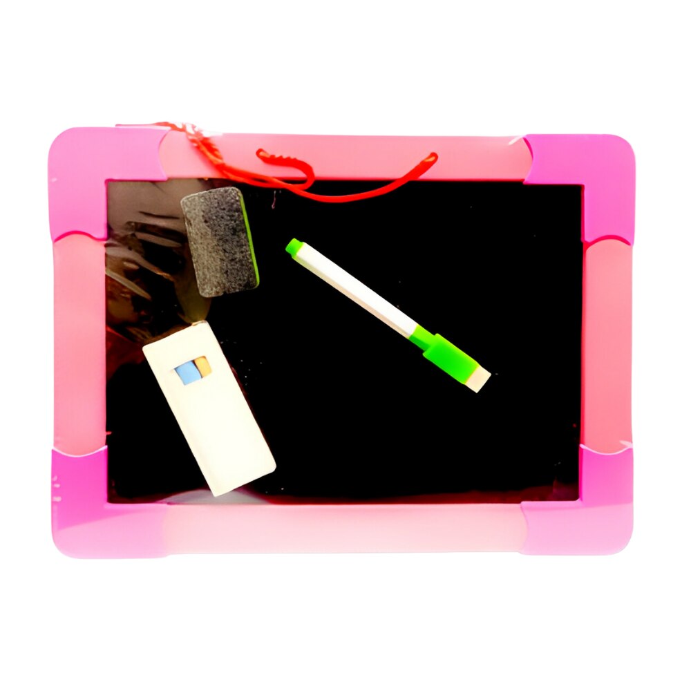 Tablita educativa magnetica Montessori 2 fete cu alfabet, cifre, semne ...