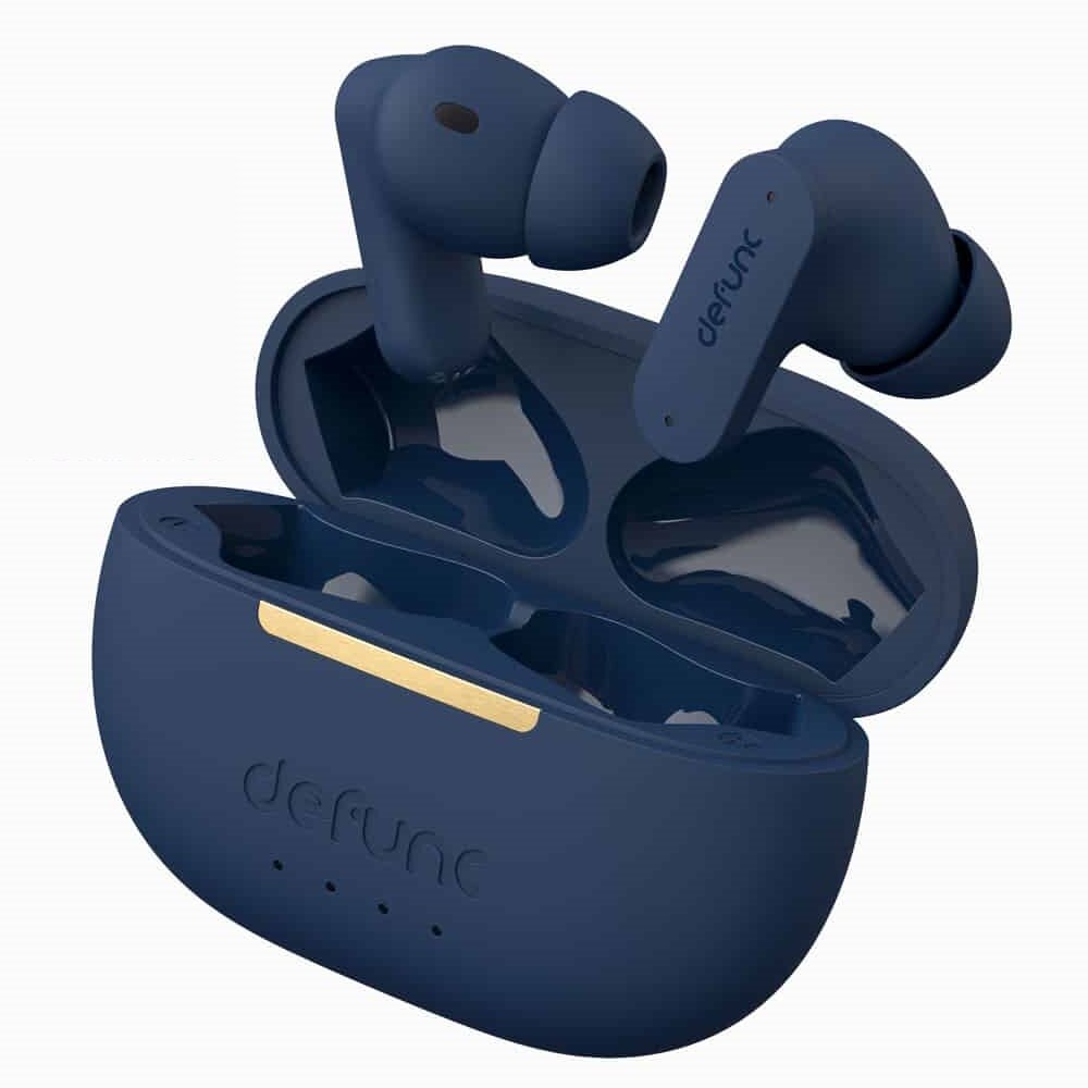 Casti Wireless DeFunc TRUE ANC, albastru - eMAG.ro