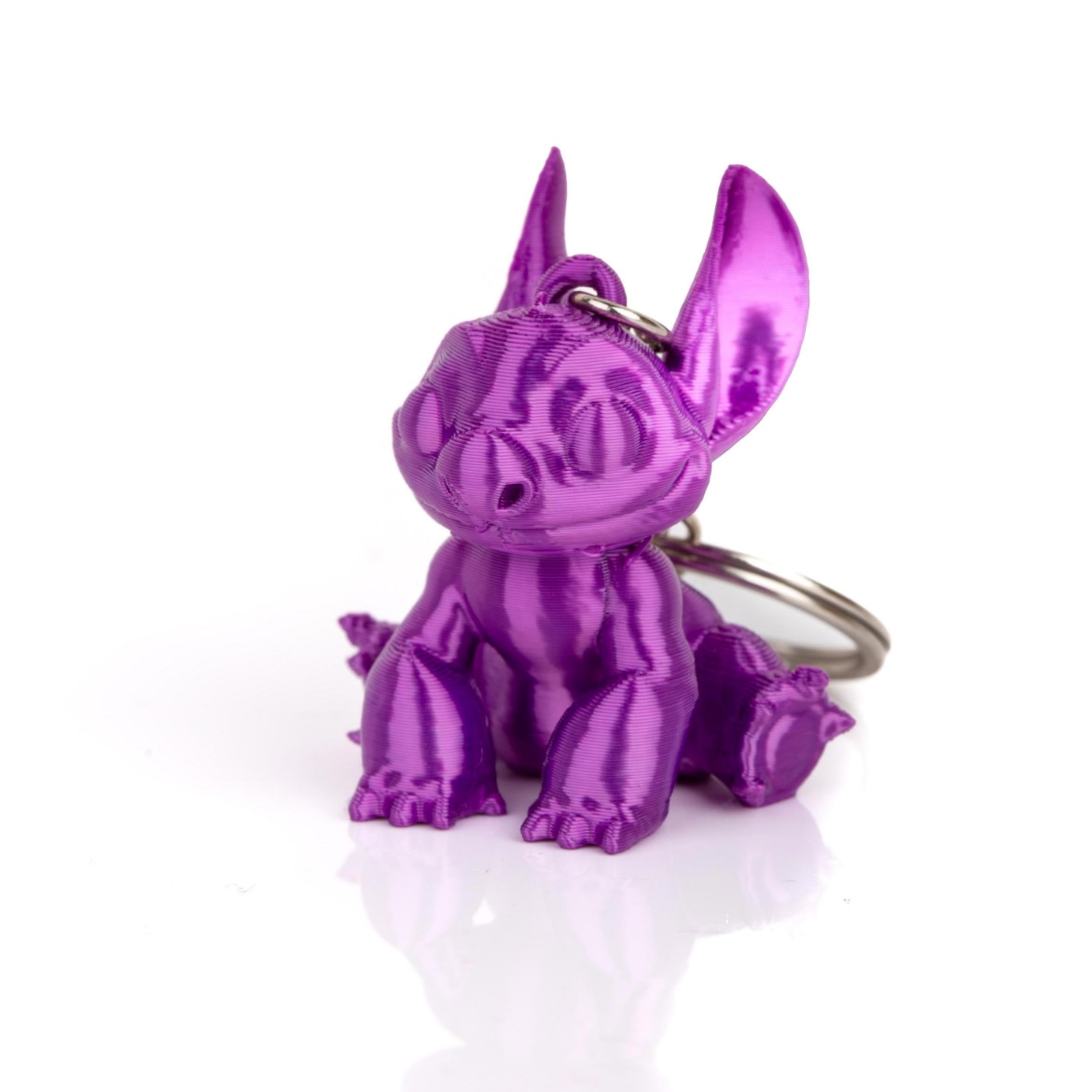 Breloc Stitch de la Disney Magenta - eMAG.ro