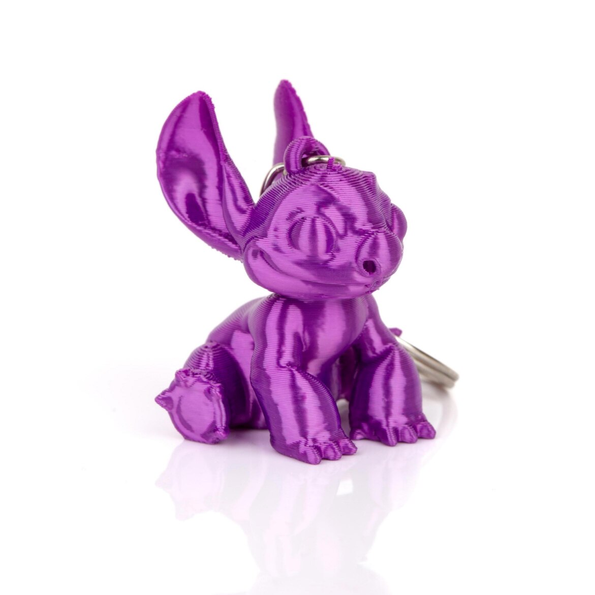 Breloc Stitch de la Disney Magenta - eMAG.ro