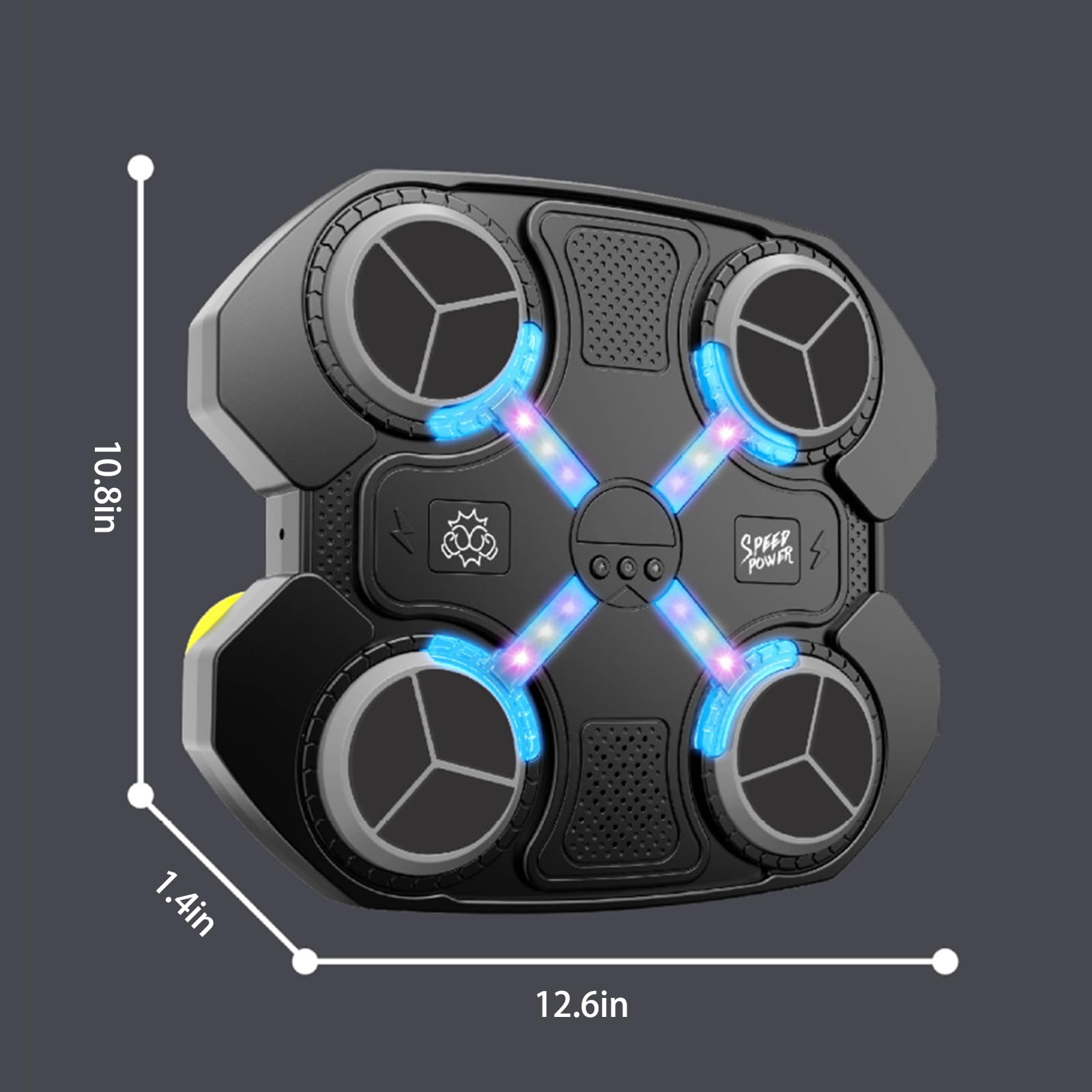 Aparat de box muzical inteligent, conexiune Bluetooth, flux de lumini ...