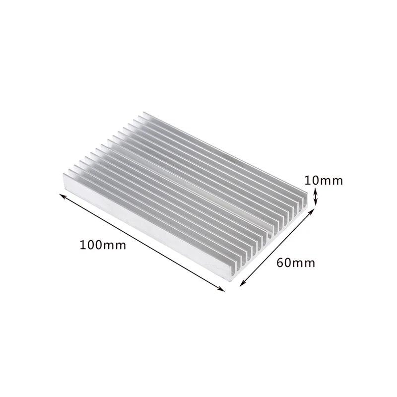 Radiator extrudat, aluminiu, 100 x 60 x 10mm - eMAG.ro