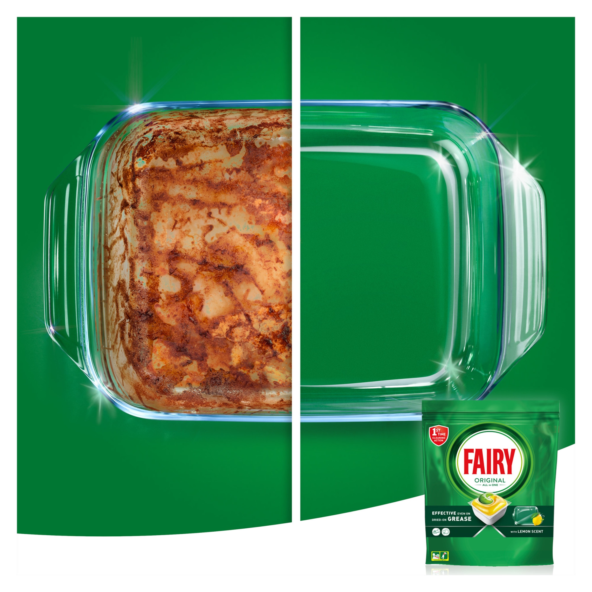 Detergent capsule automat pentru masina de spalat vase Fairy All in One ...