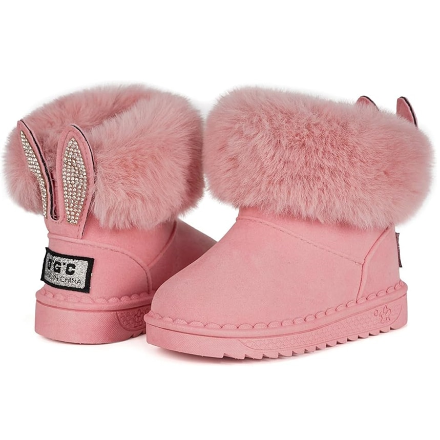 Ghete OGC de iarna copii, captusite, Smajong, roz, 26 - eMAG.ro