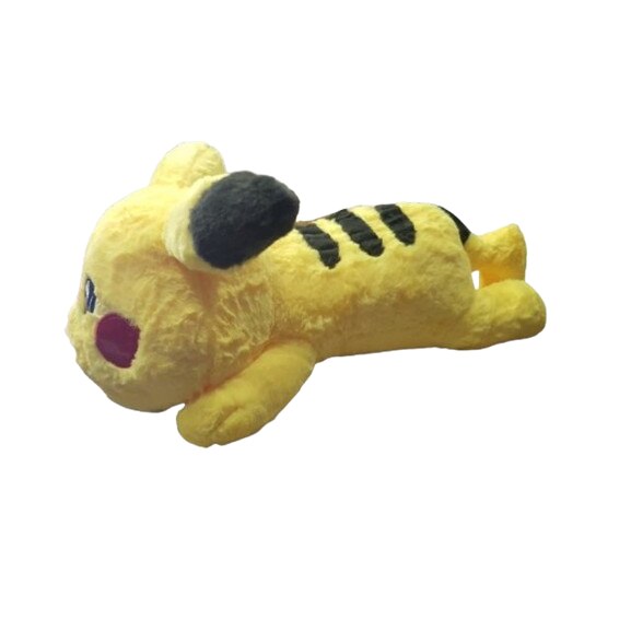 Jucarie Pikachu, tip perna, Plush, 55x19 cm - eMAG.ro