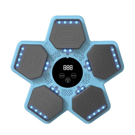 Masina de box interactiva, Bluetooth, albastru - eMAG.ro