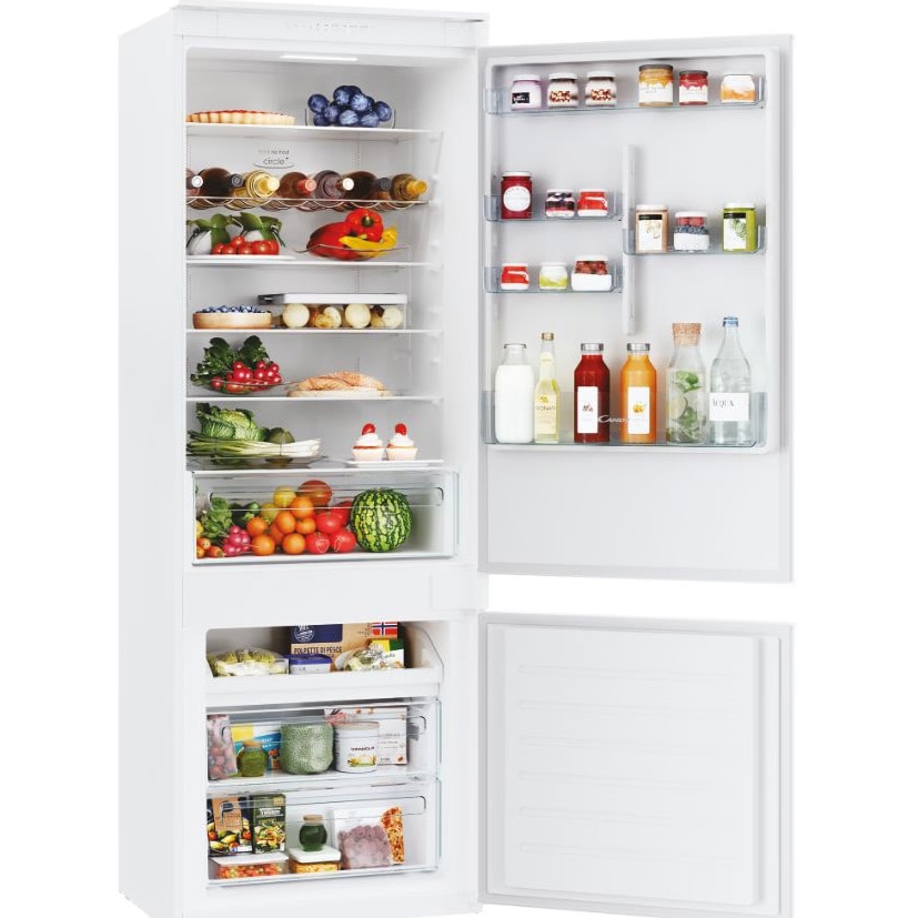 Combina frigorifica incorporabila Candy Fresco CBT7719EW 364 l, No ...