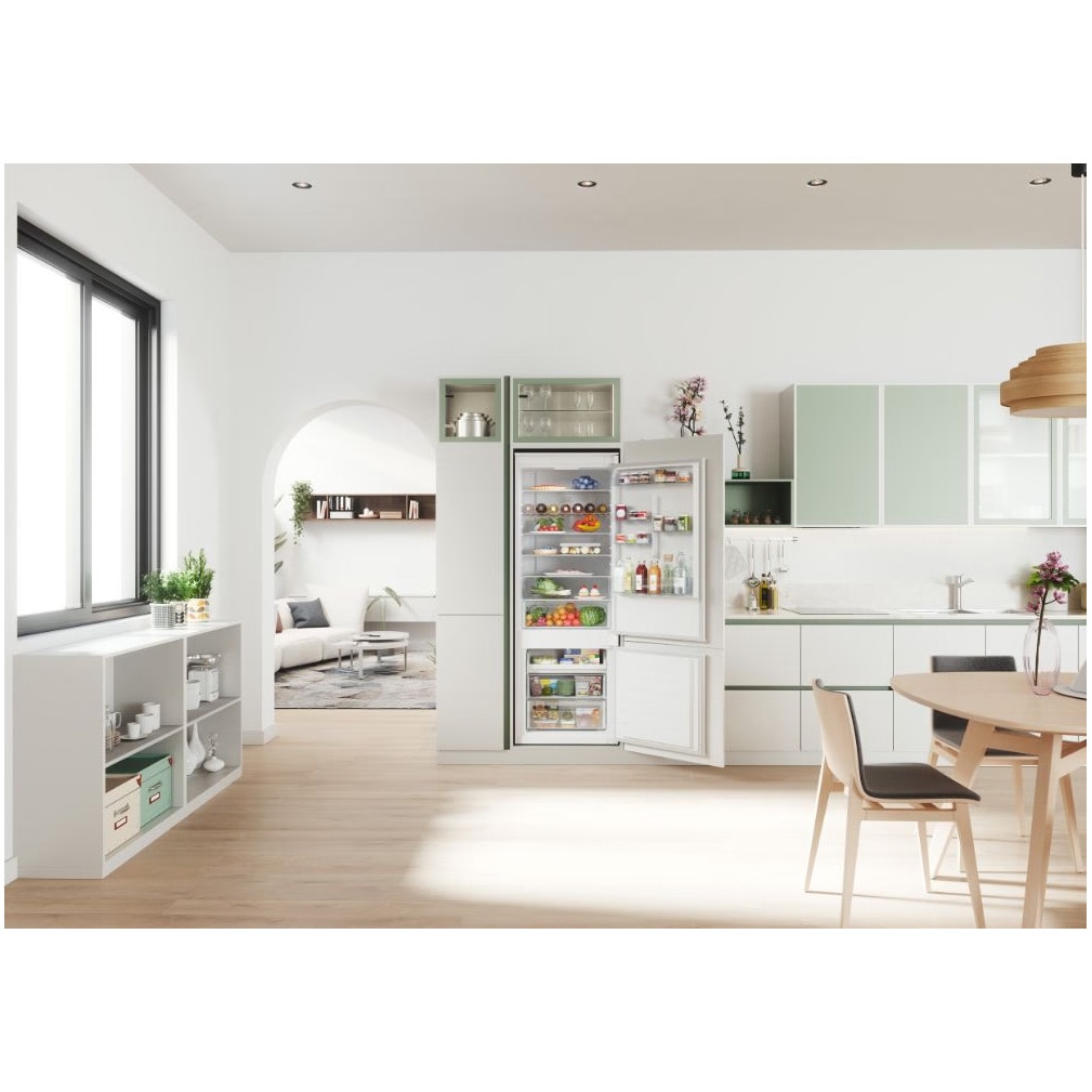 Combina frigorifica incorporabila Candy Fresco CBT7719EW 364 l, No ...