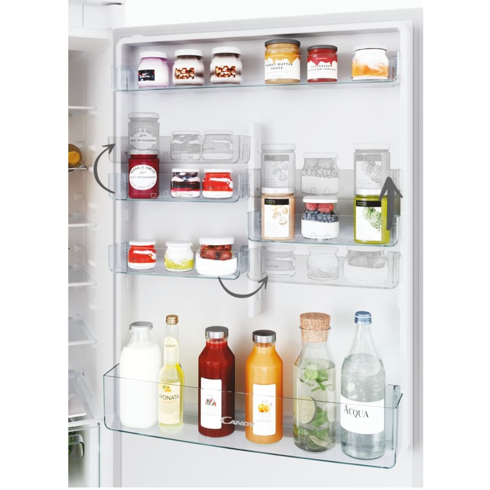 Combina frigorifica incorporabila Candy Fresco CBT7719EW 364 l, No ...