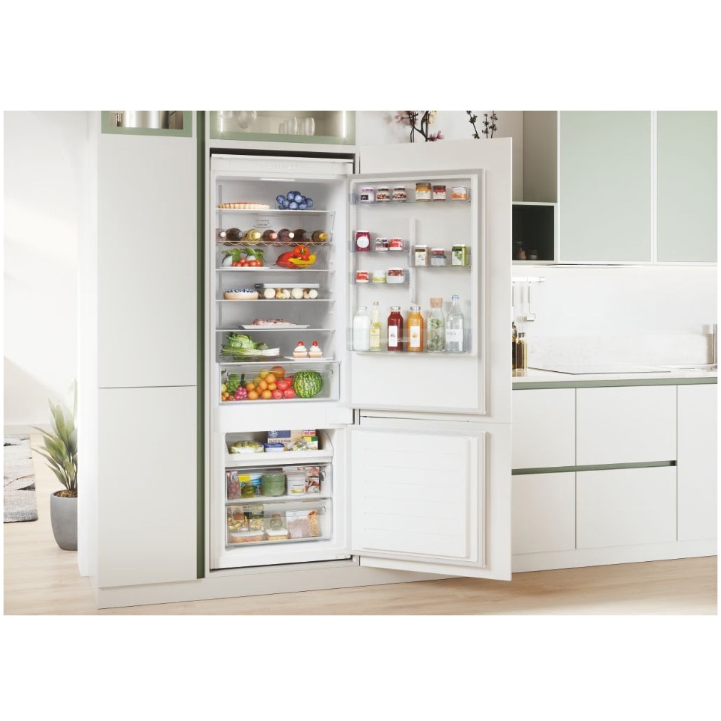 Combina frigorifica incorporabila Candy Fresco CBT7719EW 364 l, No ...