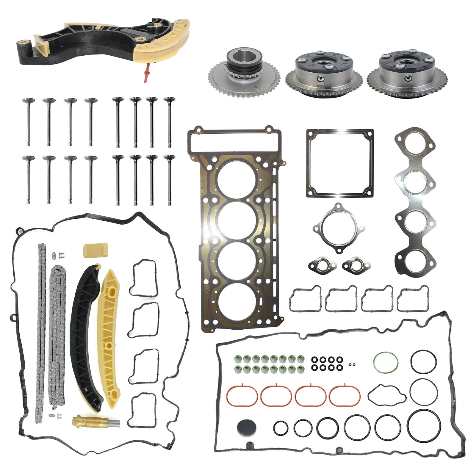 Set complet lant distributie Mercedes W203, W204, W211, motor M 271 ...