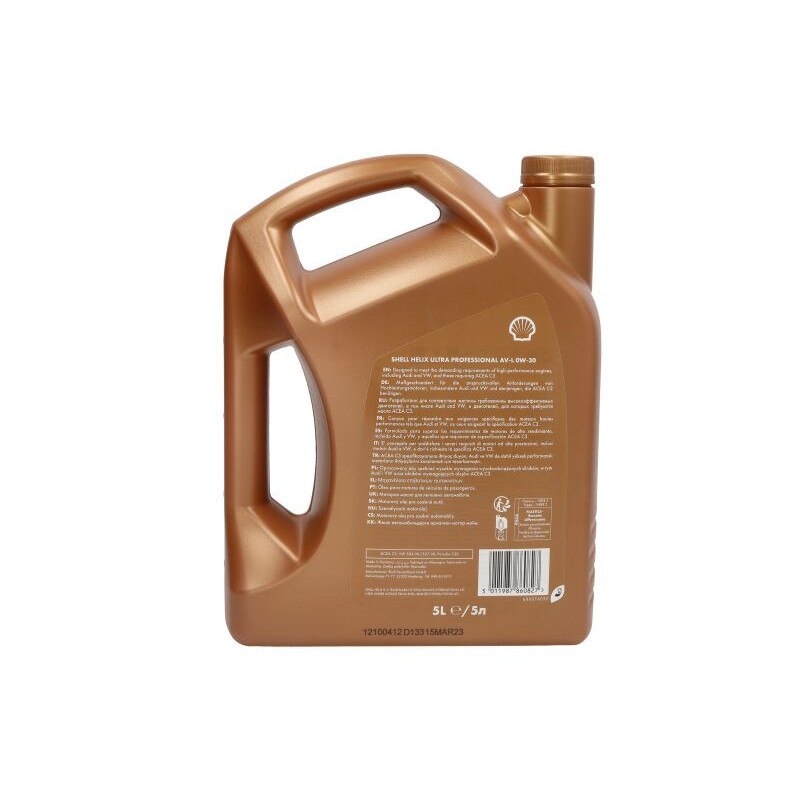 Ulei de motor Shell Helix Ultra 0W30 C3 5L - eMAG.ro