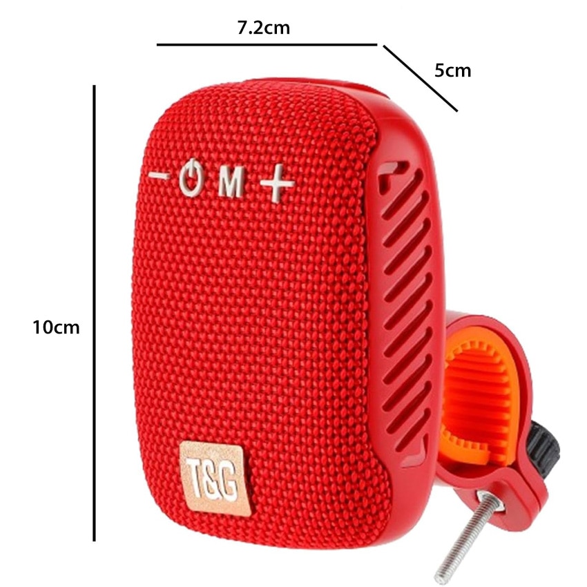 Boxa portabila cu suport fix, Chucai, Wireless, Pentru bicicleta ...