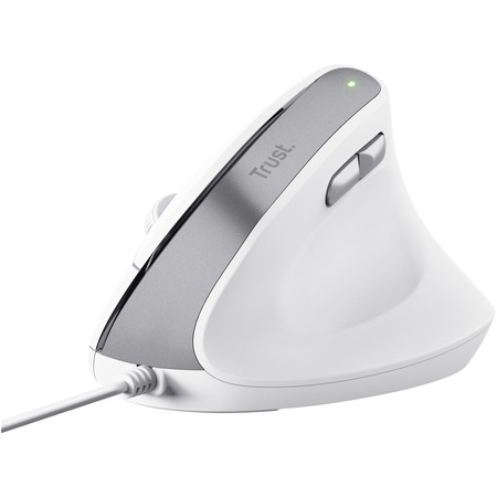 Mouse cu fir Ergonomic Trust Bayo II, silent click, 800-2400 DPI, cablu ...