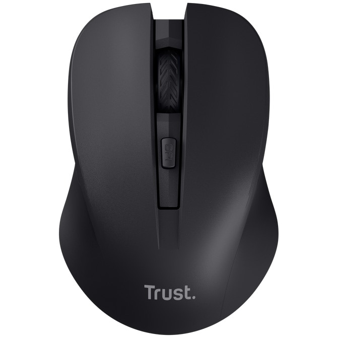 Mouse Wireless Trust MYDO, Silentios, 1000/1400/1800 DPI, Negru - eMAG.ro