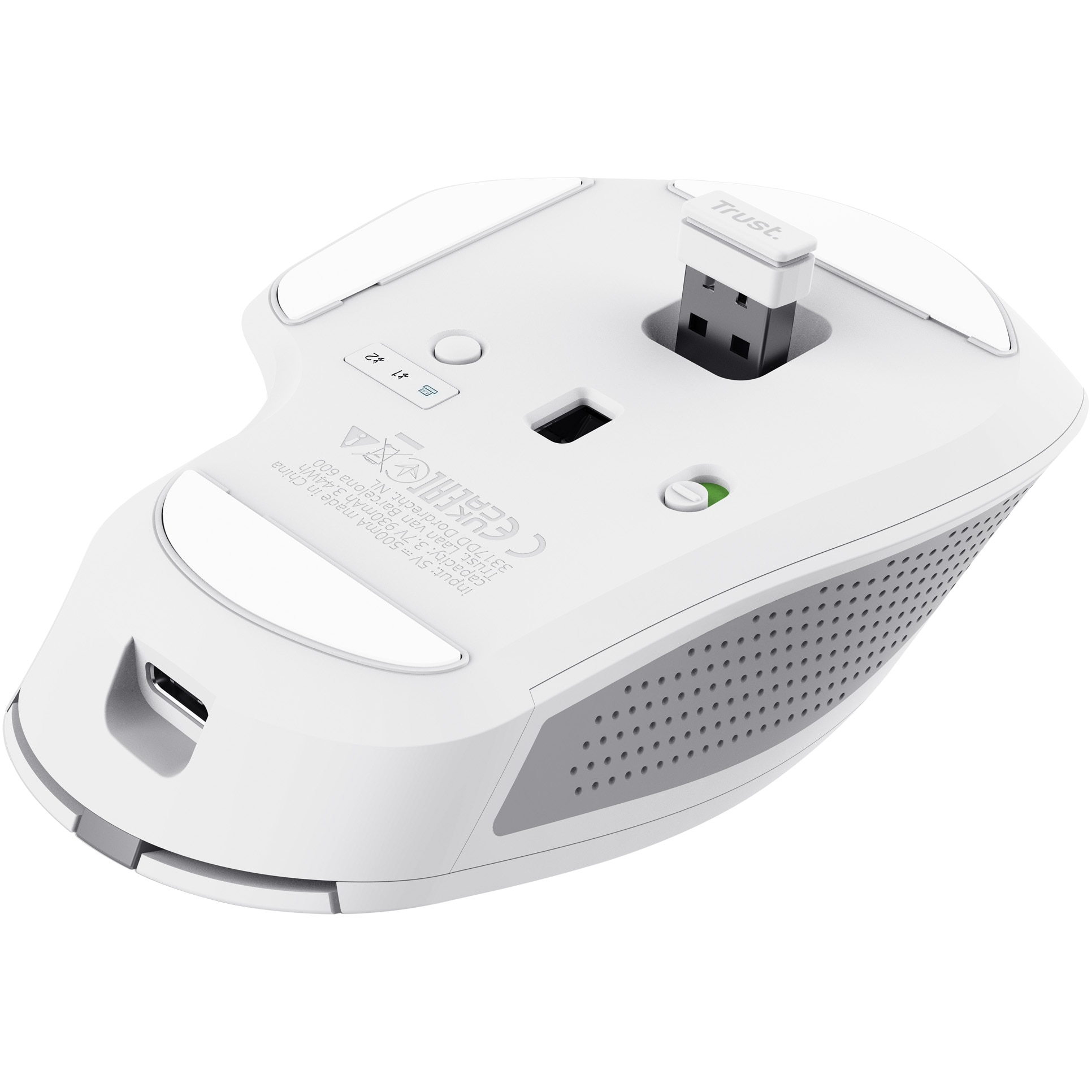 Mouse Wireless Trust OZAA+, Multi-Device, silentios, compact, Bluetooth ...